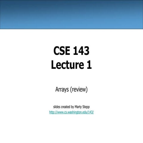 Arrays Lists In Python Ppt 3484