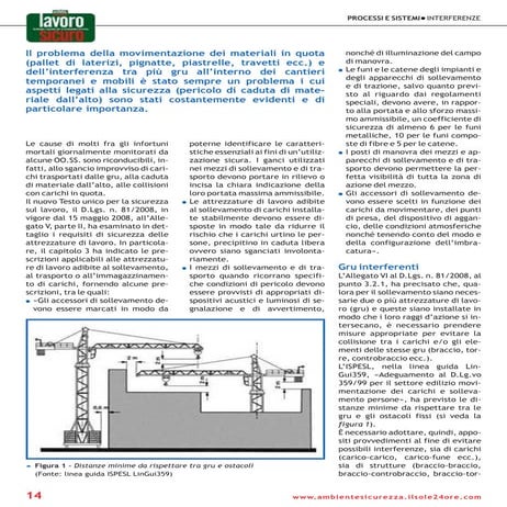 01 articolo su gru interferenze | PDF