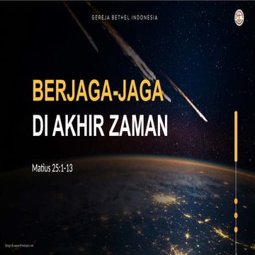 -BERJAGA-JAGA-DI-AKHIR-ZAMAN.pptx indone | PPTX