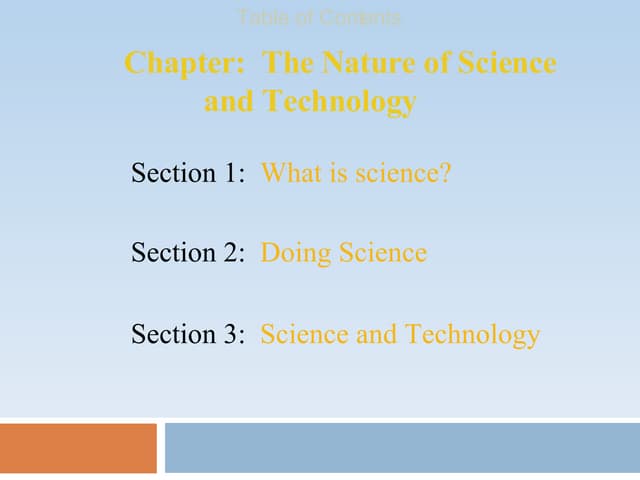 What Is Science Chapter Notes