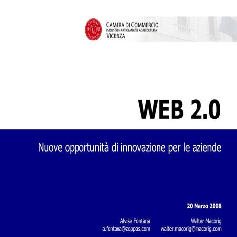 Introduzione al WEB 2.0 | PPT