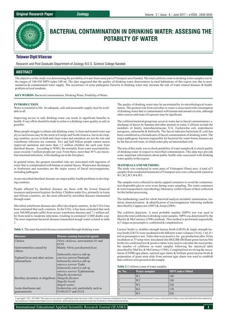 Water borne diseases | PPT