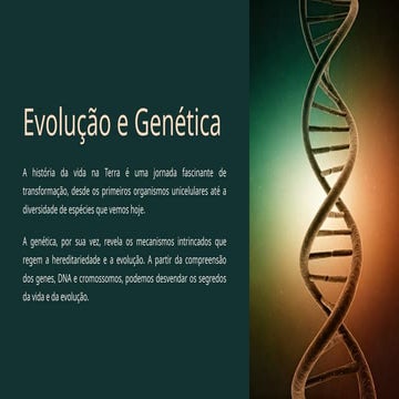 Genetica E Evolucao