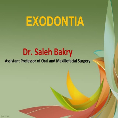 Exodontia | PPT