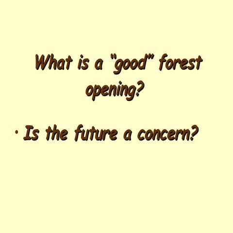Jerry Franklin - Early seral forest: a diminishing resource? | PPT