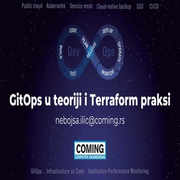 GitOps u teoriji Terraform praksi-Nebojša Ilić | PDF