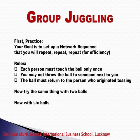 01. group juggling 1 | PPTX
