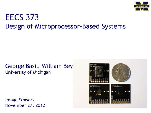 Image Sensor PPT | PPTX