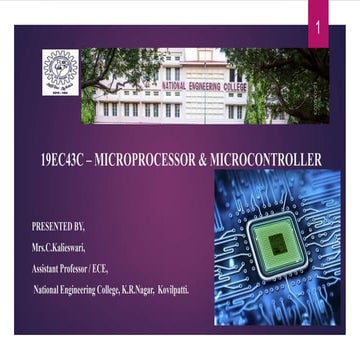 01 - Introdction to Microprocessor .pptx