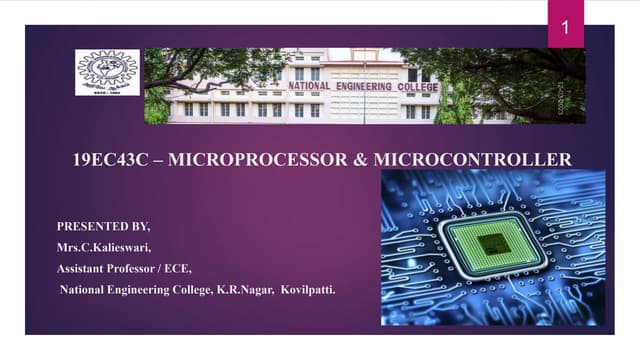 Evolution of Microprocessor | PPTX