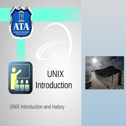 Unix Introduction Ppt
