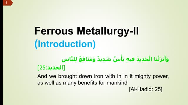 introduction of steel making types , classification | PPTX