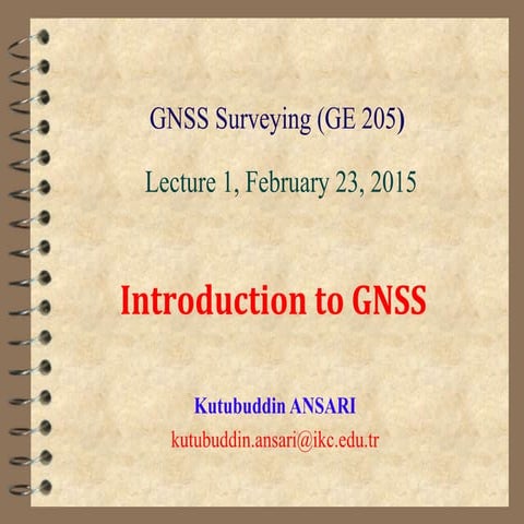 introduction-of-GNSS-1 | PPT | Auto Navigation Systems | Auto Technology
