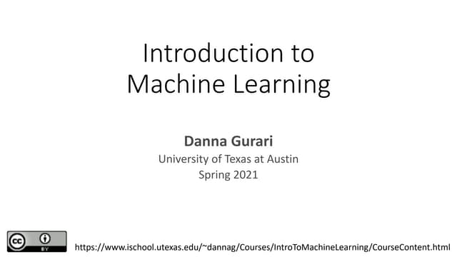 Introduction Ml Introduçao A Machine Learning Ppt 5774