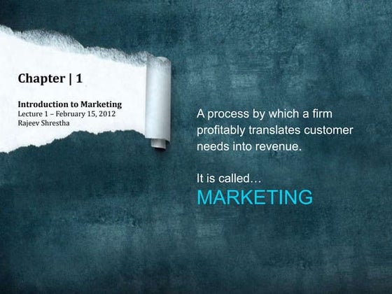 MARKETING | PPT