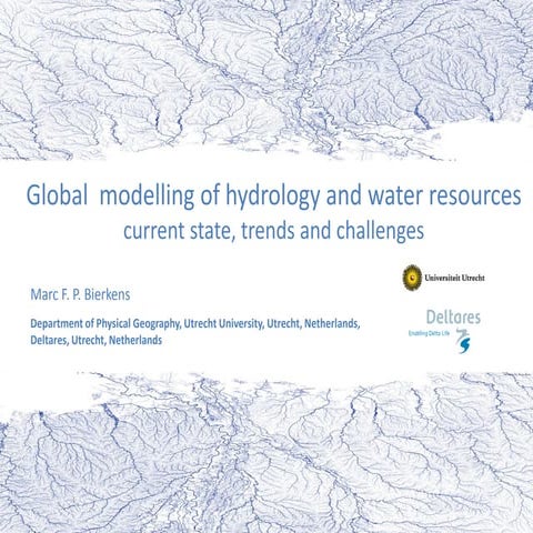 DSD-INT 2017 Global modelling of hydrology and water resources: current ...