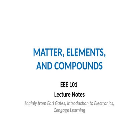 01 - MATTER - ELEMENTS - COMlPOUNDS.pptx