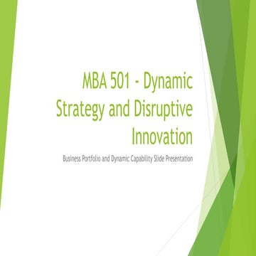01 - MBA 501 - Dynamic Strategy and Disruptive Innovation.pptx