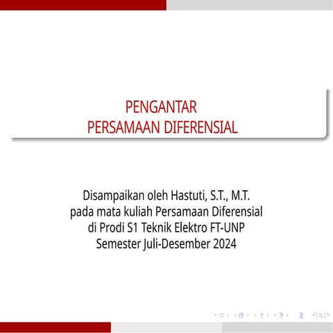 01-Pengantar Persamaan Differensial.pptx