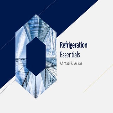 01 refrigeration essentials | PPT