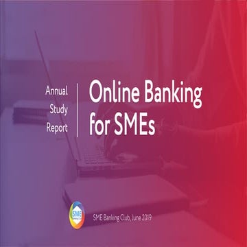 Online Banking for SMEs. CEE region, June 2019 | PPT