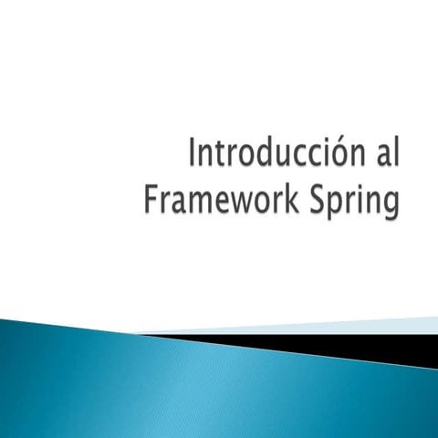 spring framework | PPTX