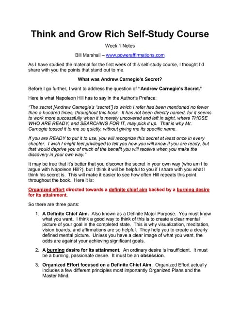 Think and grow rich | PDF