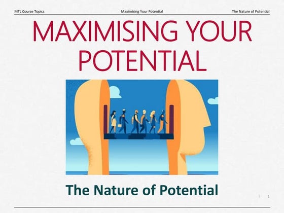 What Is Your Potential? | PPT
