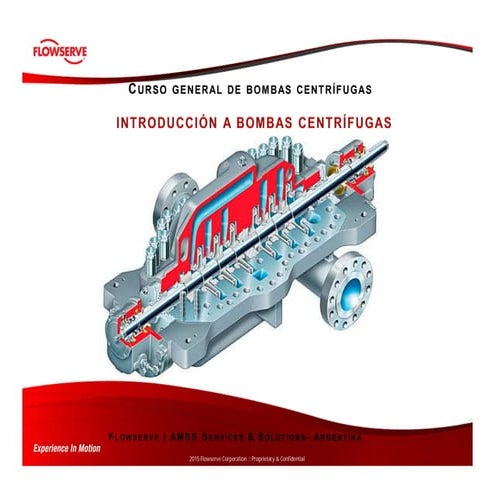 01-TIPOS DE BOMBAS - IMPULSORES - CENTRIFUGAS | PDF