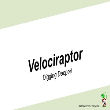01 - Velociraptor Installation and Overview.pptx
