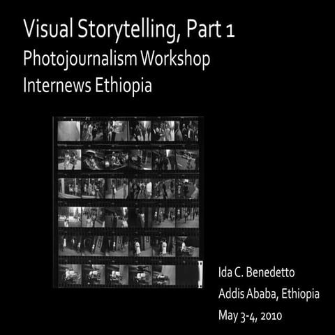 Photojournalism & Visual Storytelling | PPT
