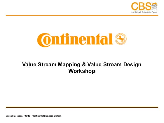 value stream mapping | PPTX