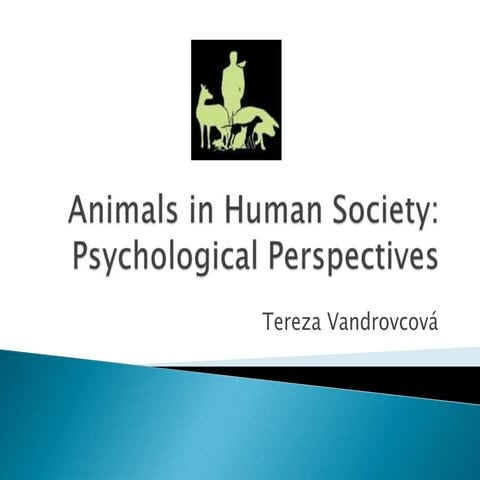 1-week-Animals-in-Human-Society | PPT