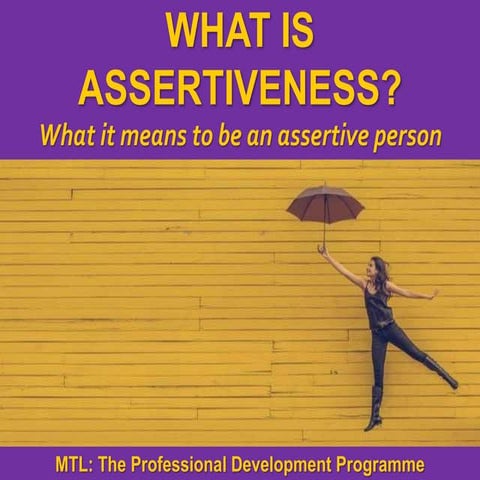 What Is Assertiveness? | PPTX