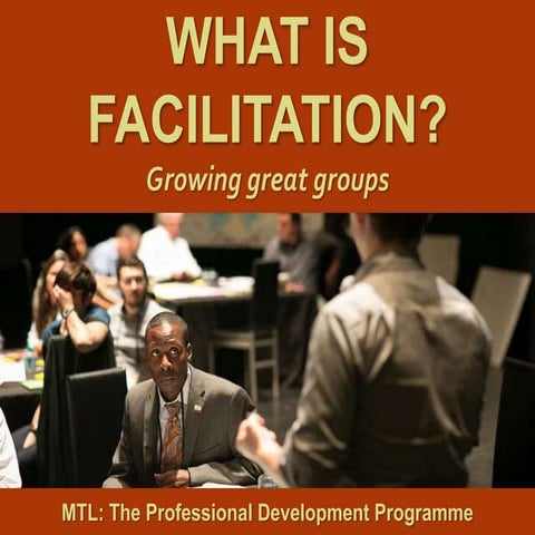 What Is Facilitation? | PPTX