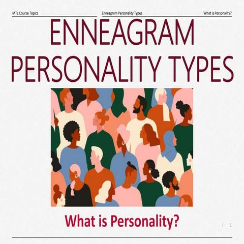 ENNEAGRAM PERSONALITY TEST | PPTX