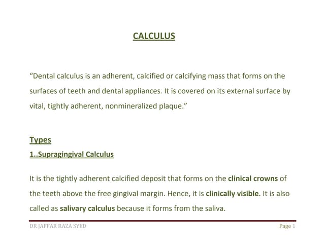 Russell’s Periodontal Index & CPITN Probe | PPTX