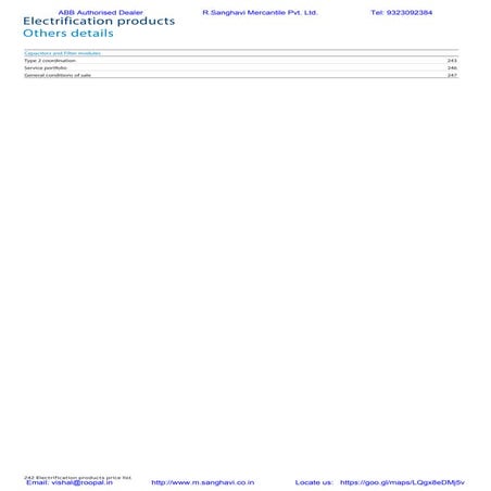 ABB price list 2018010 | PDF