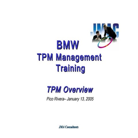 010 bmw tpm management training | PPT