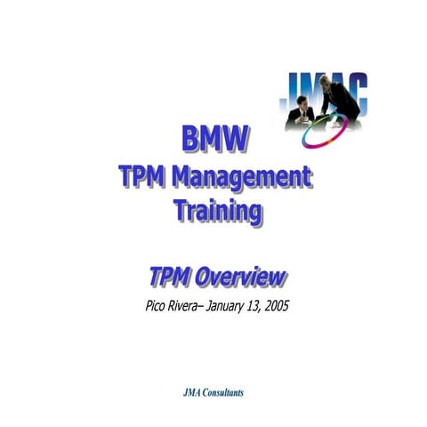 010 bmw tpm management training | PPT