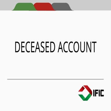What is a deceased account and its settlement process.pptx
