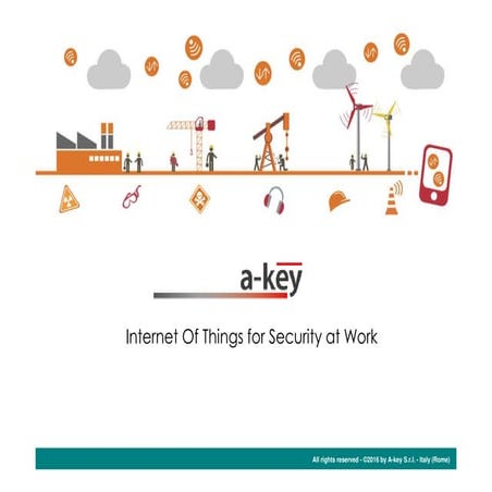 A-key IoT for Security at Work | PDF