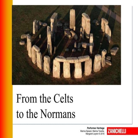 FROM CELTS TO NORMANS | PPT