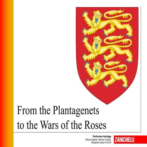 FROM PLANTAGENETS TO WARS OF THE ROSES | PPT