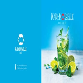 Cafe Mademoiselle Food Menu | PDF