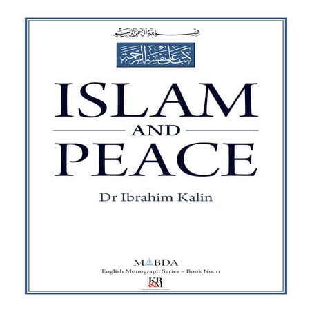 Islam and Peace | PDF | Islam | Religion & Spirituality
