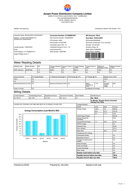 Bses bill | PDF | Gas and Electric | Home Utilities
