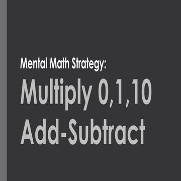 0,1,10x add subcurrent | PPTX | Games and Puzzles | Hobbies & Interests