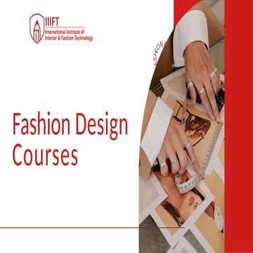 Fashion Designing Courses After 12th: Your Path to a Stylish Career.pptx