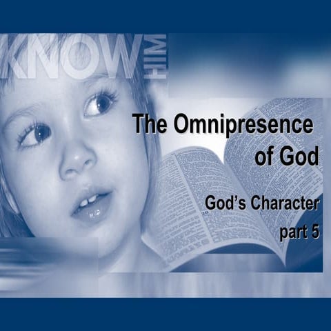 01/11/09 Omnipresence | PPT